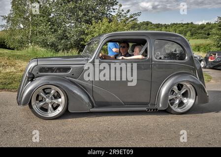 FORD POPULAR Hot Rod Grey 1963 Stock Photo - Alamy