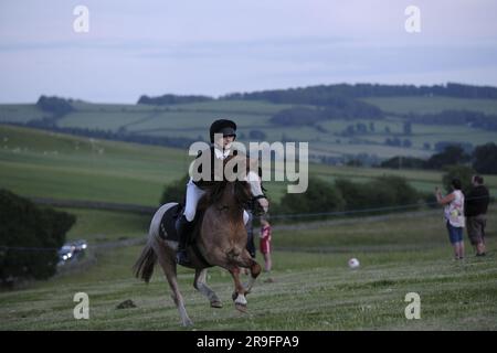 Galashiels, UK. 26th June, 2023. The Braw Lads Gathering, Rideout to ...