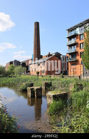 One of the oldest industrial areas in Sheffield, Kelham Island, 900 years old, with pubs ...