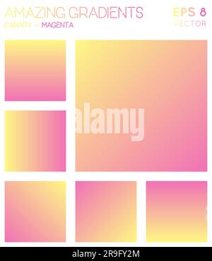 Colorful gradients in hot magenta and robin egg blue color tones ...
