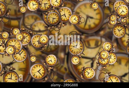 Large set of vintage clock faces. Texture of time, Elegant collection ...