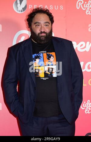 Nicola Nocella attends the red carpet of the premiere of the movie ...