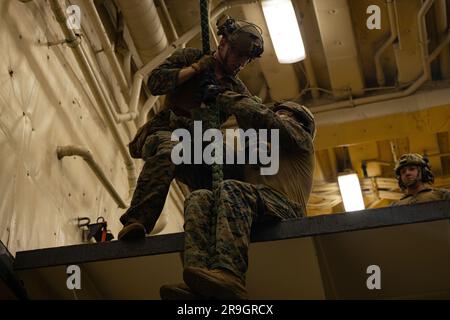 The training reinforced Marines on the fundamentals of fast roping and ...