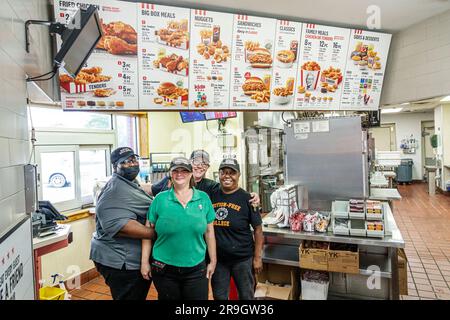 Alma Georgia,KFC fast food Kentucky Fried Chicken,outside exterior ...