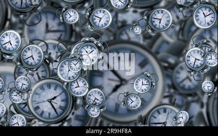 Large set of vintage clock faces. Texture of time, Elegant collection ...