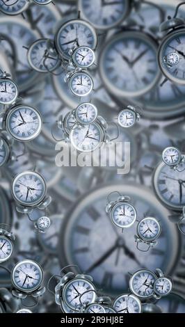 Large set of vintage clock faces. Texture of time, Elegant collection ...