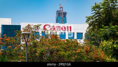 Dubai, UAE- 25062023: Canon office building exterior Stock Photo - Alamy