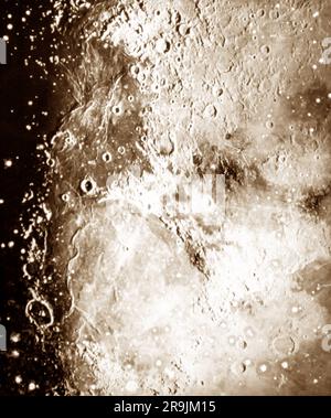 The Moon, Mare, Serenitatis, Yerkes Observatory, Victorian period Stock ...
