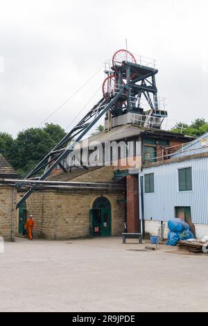 Wakefield national coal mining museum Stock Photo - Alamy
