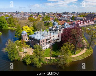 Aerial view of Leiden ,Netherlands Stock Photo - Alamy