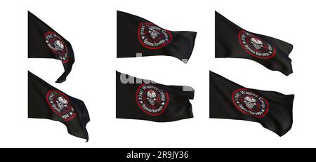 Wagner Group flag, Wagner flags collection, PMC Wagner Flags of ...