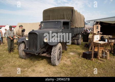 Citroen T45 Heavy Truck, German Army 1942, Tankfest 23, Bovington, UK ...