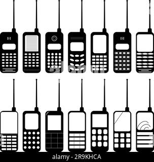 Phone icon. Black smartphone icon with a check mark. Approved symbol ...