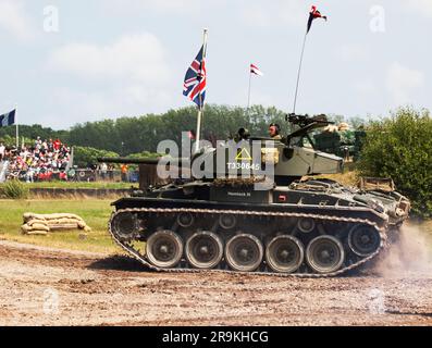 Chaffee American light tank used at the end of WW2 and in Korea Stock ...