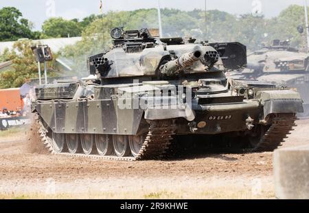 Chieftain Mark 11 main battle tank of the United Kingdom during the ...