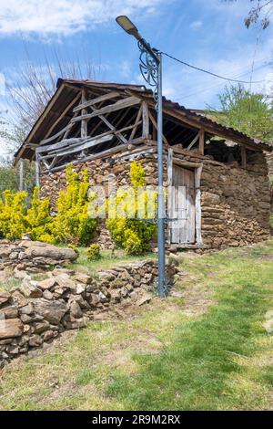 Panorama of Village of Dolene at Ograzhden Mountain, Blagoevgrad Region ...