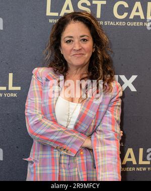 Liz Garbus attends premiere of HBO documentary “LAST CALL: When A ...