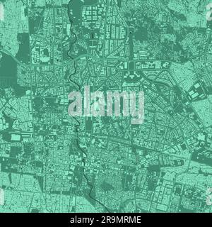 Bandung map. Detailed map of Bandung city administrative area ...