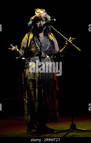Australian Aboriginal artist Ruby Hunter performs as part of the multi ...