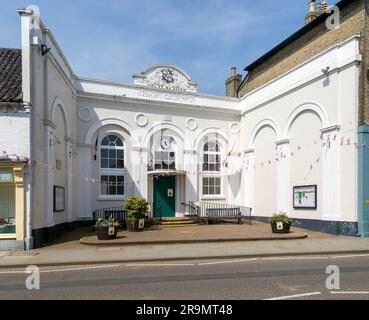 Town hall Saxmundham Suffolk England Stock Photo - Alamy