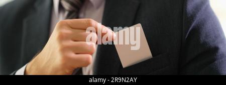 Businessman With Hand Giving Out Information And Presenting Crucial ...