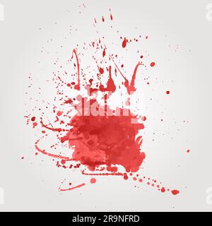 Vector blood splatter Stock Vector Image & Art - Alamy