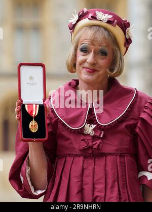 Sir Grayson Perry, artist, writer and Broadcaster after being made a ...