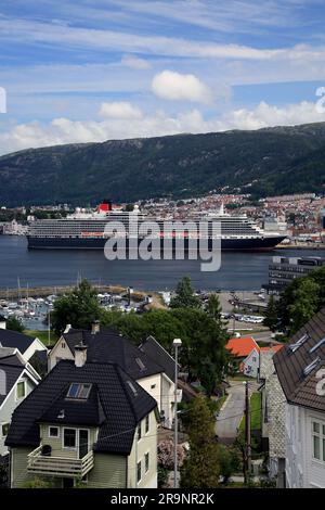 Queen Victoria in dock, Bergen, Norway Stock Photo - Alamy