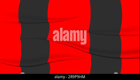 Fabric material with stripes and pleats. Crease on clothes with ...