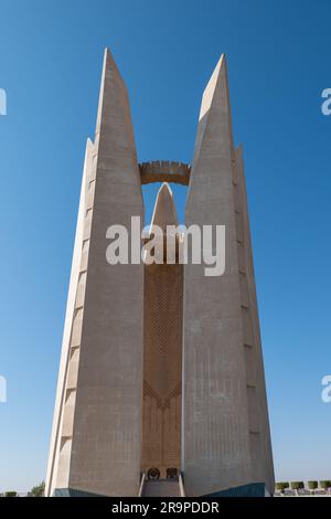 Egyptian Russian Friendship Monument in Aswan Stock Photo - Alamy