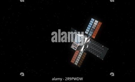 SpaceX Falcon 9 HAKUTO-R Launch Stock Photo - Alamy