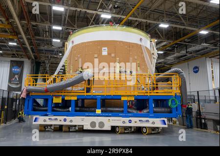 . On May 24, 2022, the core stage production team moved the Space ...