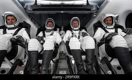 NASA’s SpaceX Crew-6 Astronauts Ingress at Launch Complex 39A. NASA’s ...