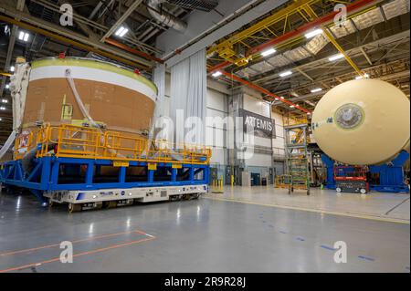 . On May 24, 2022, the core stage production team moved the Space ...