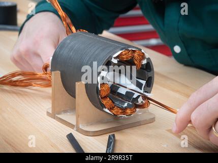 Assembly of a 20kW Electric Kokomotor for the SUbsonic Single Aft ...