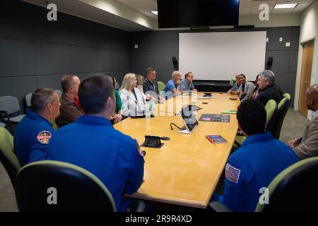 Crew-4 Presentation to Senior Staff. NASA astronaut Kjell Lindgren ...