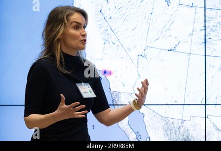 Dr. Lesley Ott, research meteorologist and climate scientist at NASA’s ...