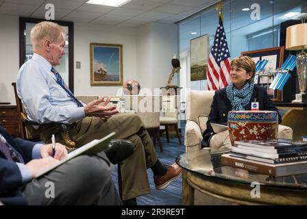 NASA Administrator Meets with Delegation from Monaco. Monaco’s Minister ...