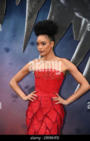 28 June 2023. Cassie Clare at the UK Premiere of Netflix "The Witcher ...