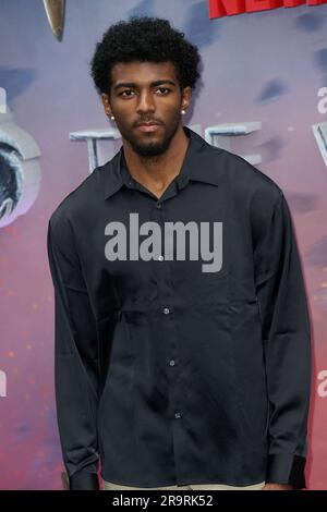 28 June 2023. Wilson Mbomio at the UK Premiere of Netflix "The Witcher ...