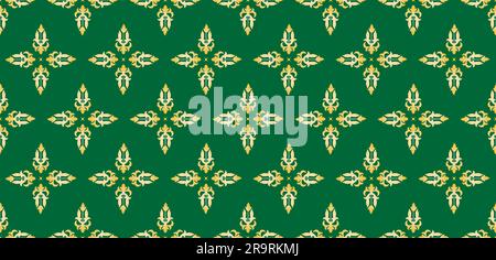 Songket pattern. Abstract geometric ethnic design - indian, java ...