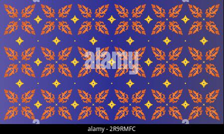 Songket pattern. Abstract geometric ethnic design - indian, java ...