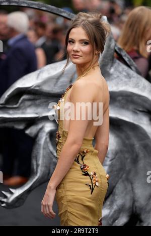 Freya Allen poses for photographers upon arrival at the World premiere ...