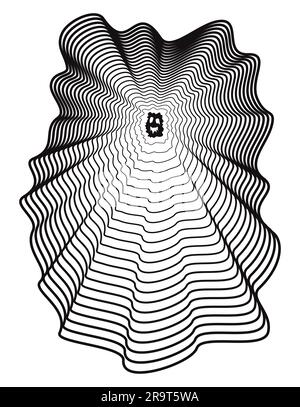 Y2K abstract background design. Aesthetic curved gradient pastel color illustration template ...