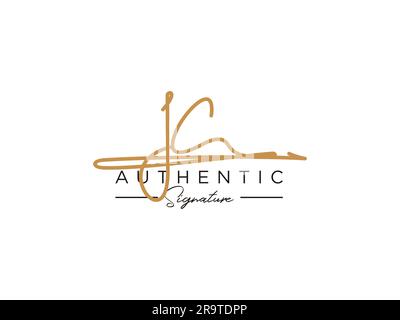 JC Signature Logo Template Vector Stock Vector Image & Art - Alamy