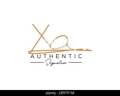 XO Signature Logo Template Vector Stock Vector Image & Art - Alamy