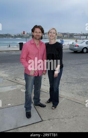 John Polson and Amanda Harding at the Sony Tropfest 2007 Gala Launch ...