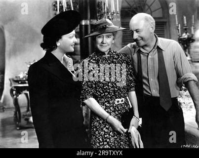 CECIL B. DeMILLE with his wife CONSTANCE ADAMS DeMILLE and GEORGE RAFT ...