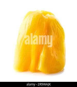 canned jackfruit piece isolated on white background Stock Photo - Alamy