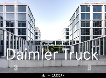 Daimler Truck, headquarters of Daimler Truck AG. the so-called Daimler ...